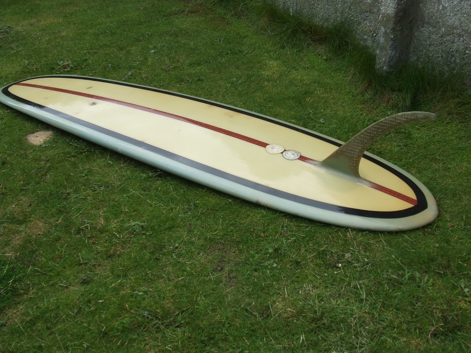 vintage surfboard collector UK: 1968 Klemm Bell transitional Wayne ...