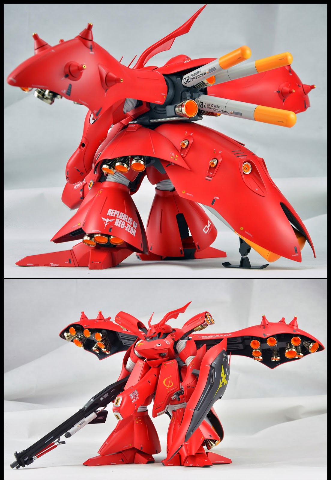 GUNDAM GUY: RE/100 Nightingale - Painted Build