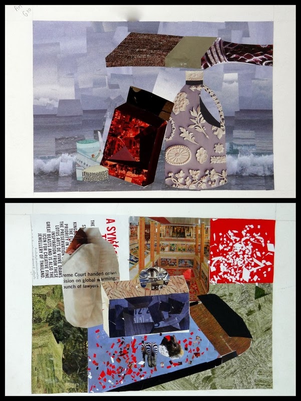 Bekah Steele: Still Life Collages