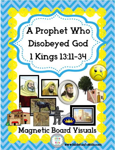 Bible Fun For Kids: A Prophet Who Disobeyed God