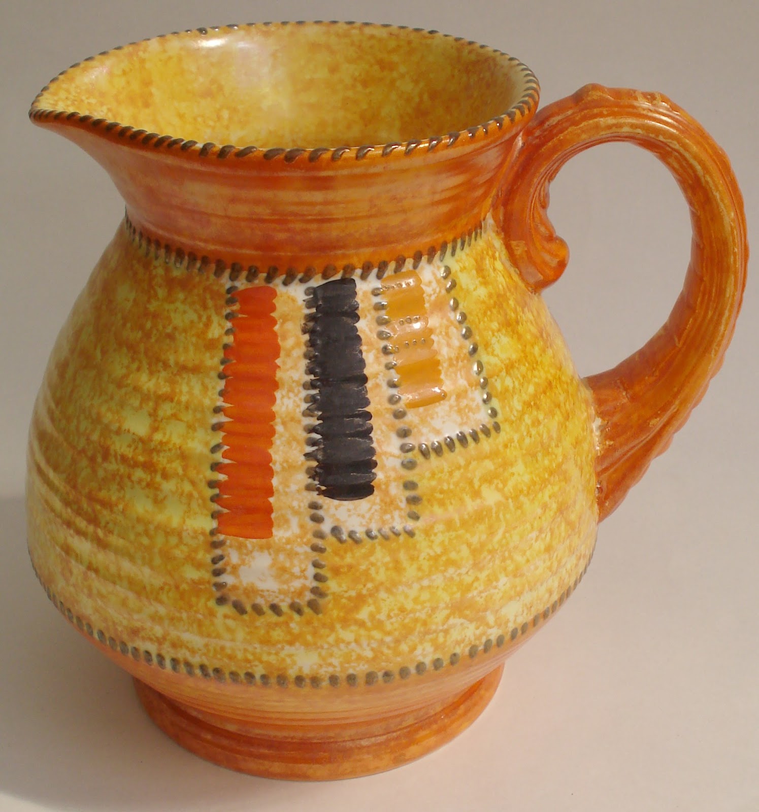 Crown Ducal & Charlotte Rhead Pottery: 3274 - Stitch