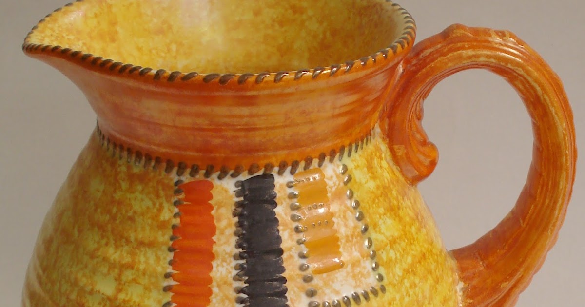 Crown Ducal & Charlotte Rhead Pottery: 3274 - Stitch