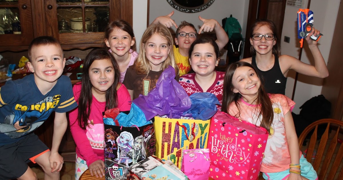 The Gruenes Gang!!!: Hannah's 10th Birthday Party Sleepover!!!