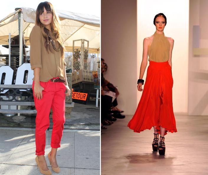Modish Blog: MyFavoriteThings: Color Combo - Camel & Red