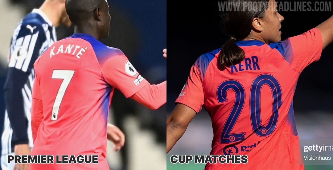 Chelsea Third Kit To Feature Different Colored Numbers In Premier ...