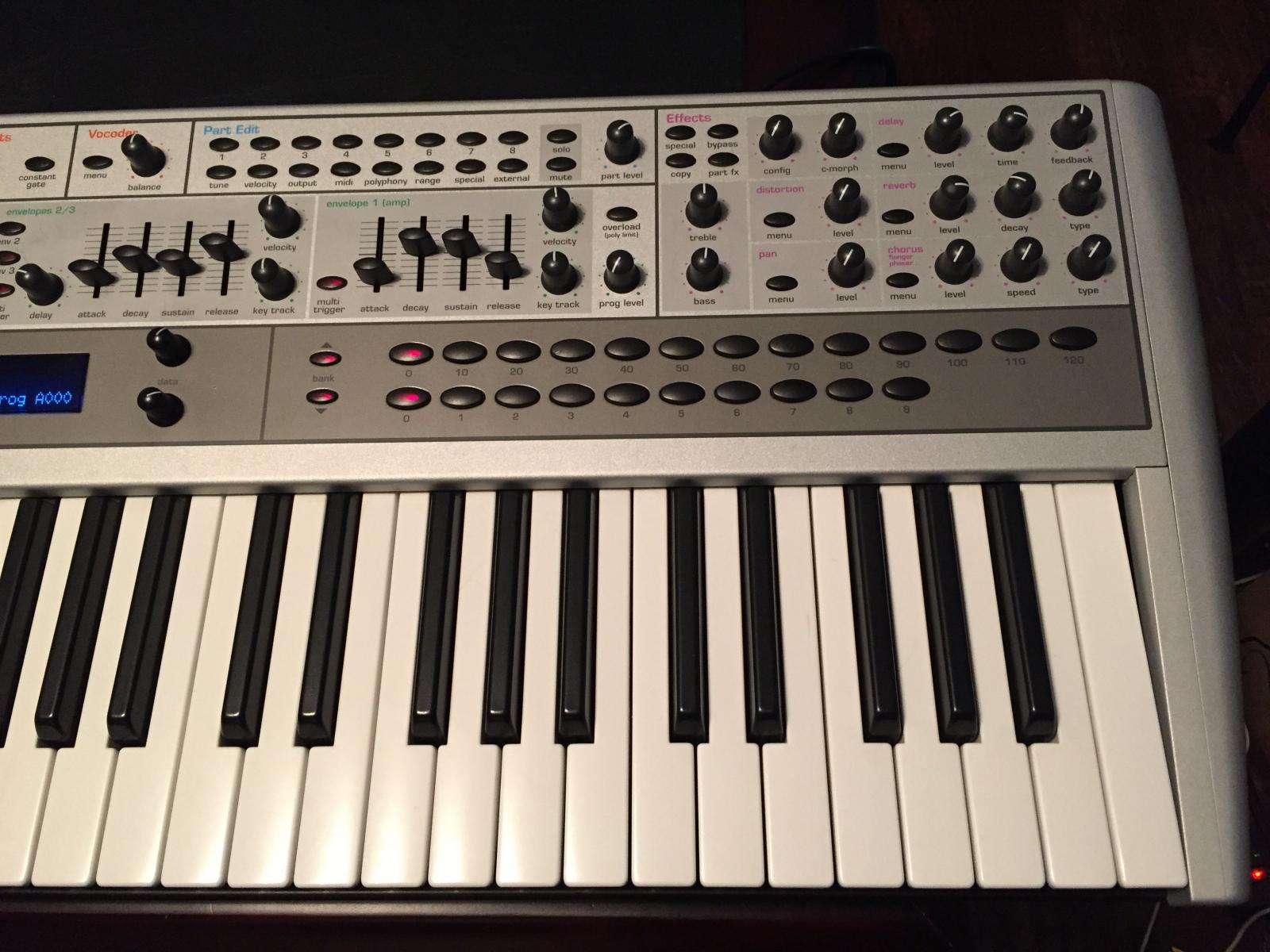 MATRIXSYNTH: RARE: Platinum Ed. 48 Voice SuperNova II Keyboard