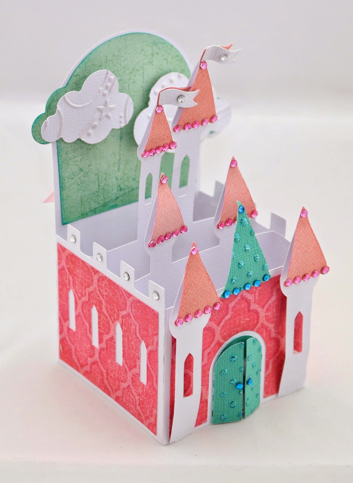 Princess Castle Box Card | The Pink Envelope