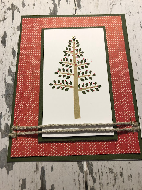Seasonal Trees - November Stamp of the Month