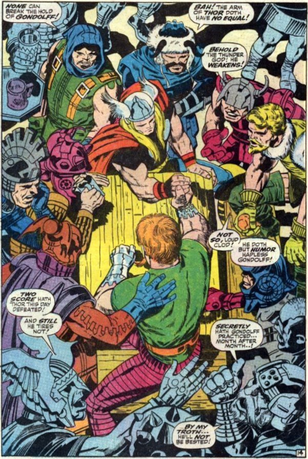 CRIVENS! COMICS & STUFF!: THE DAY DON BLAKE 'DIED'...