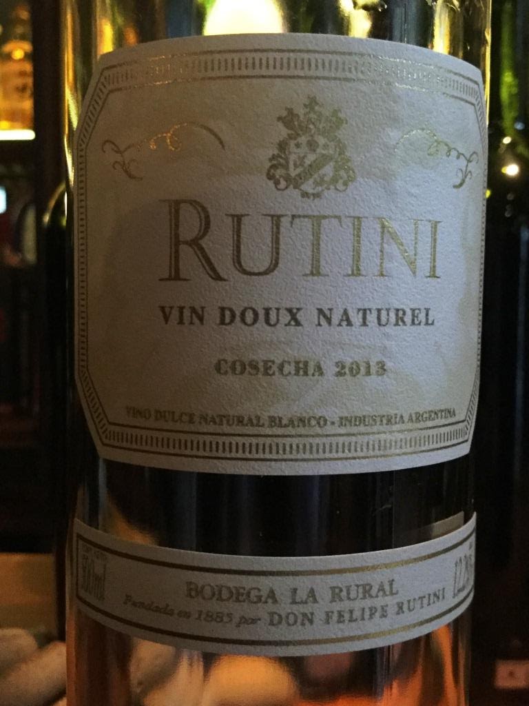 El ángel del vino. Blog de vinos: Bodega Rutini. Un clásico que se ...