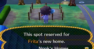 Cosmic Acorns: Beth: ACNL: Frita Moves Into Arrested