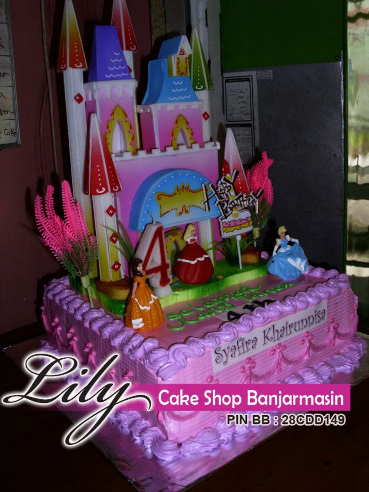 Lily Cake Shop Banjarmasin: KUE ULTAH TEMA PRINCESS