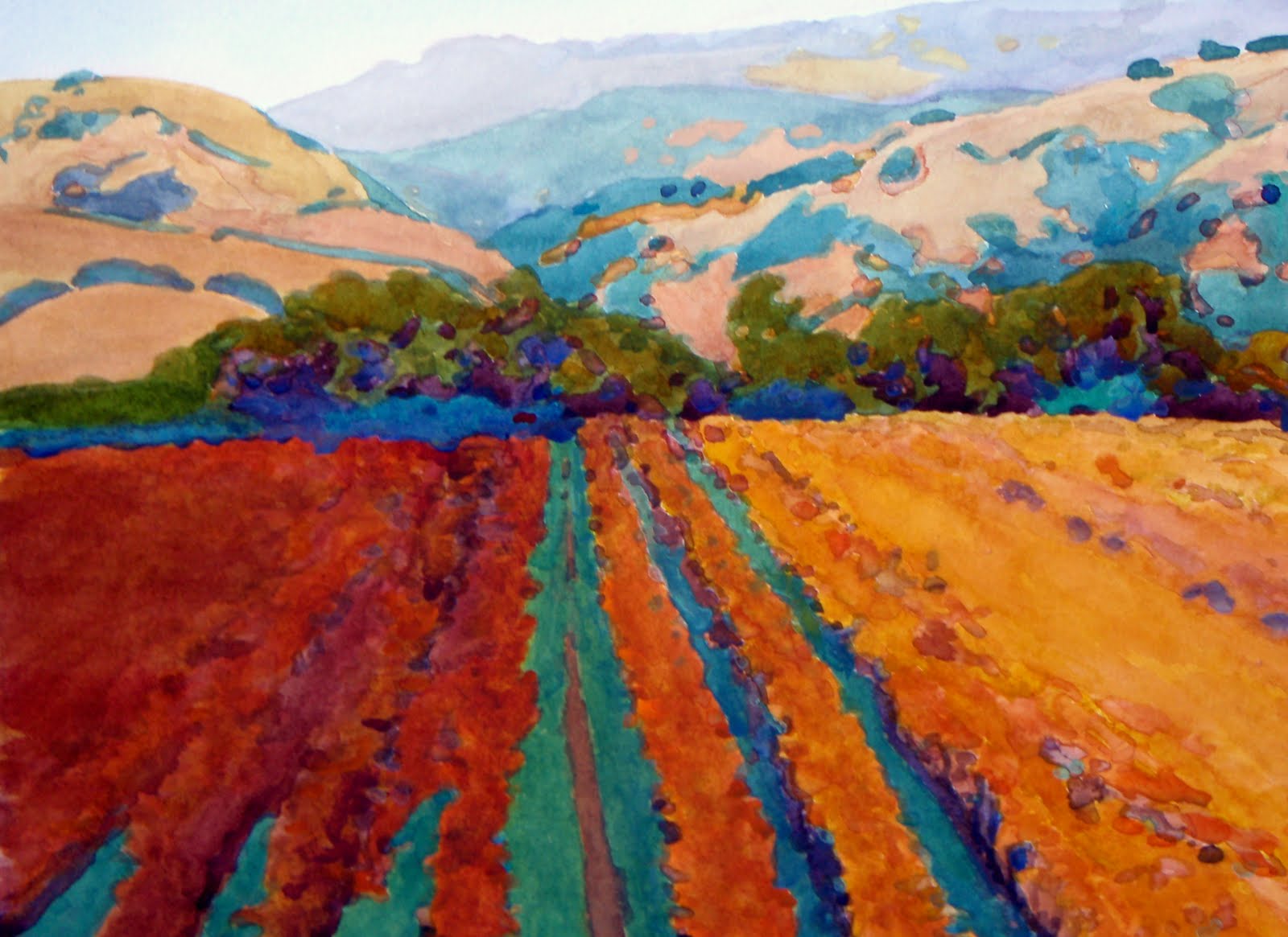 robin purcell california watercolors in the plein air tradition ...