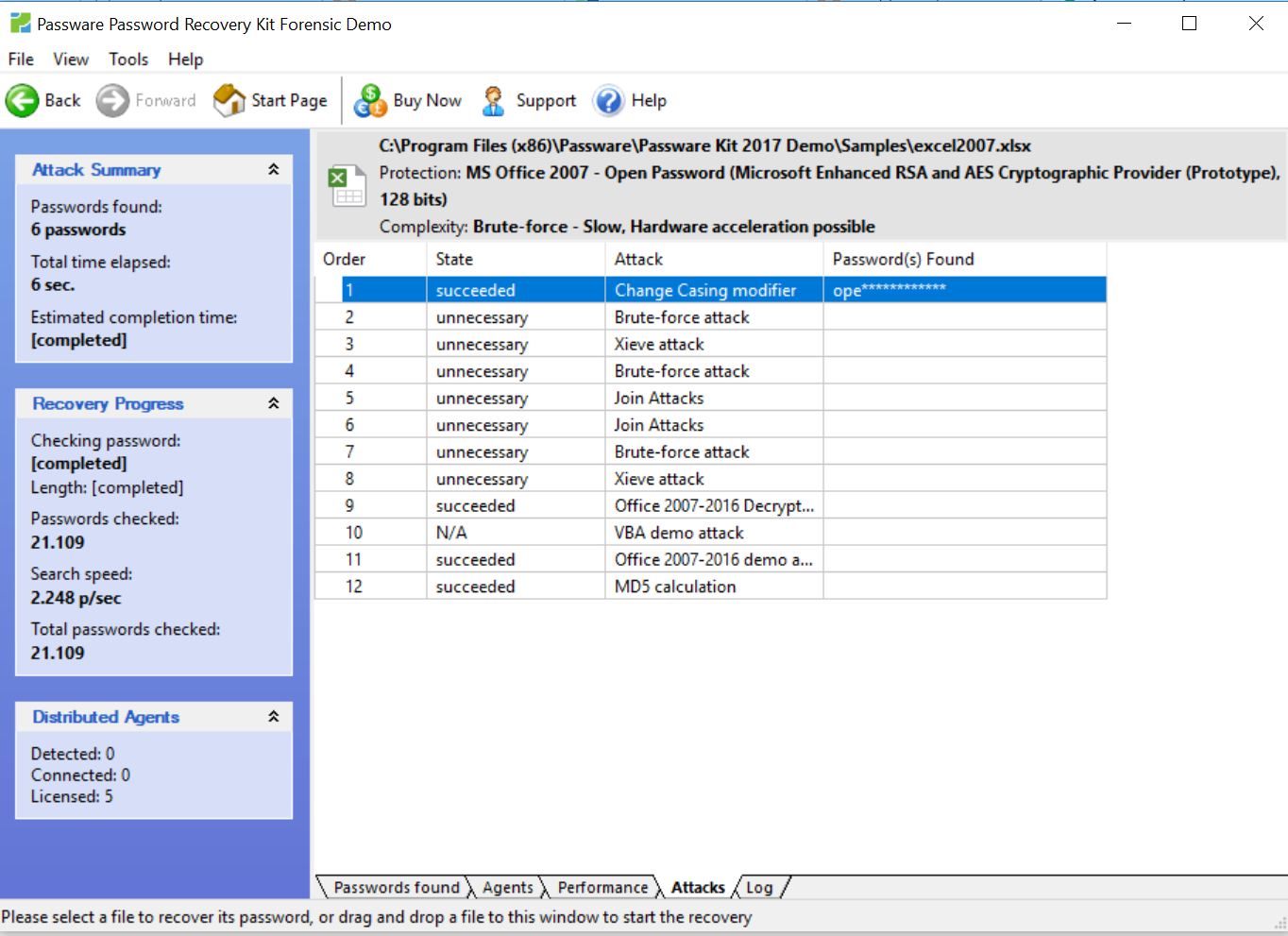 Passware Password Recovery Kit Forensic