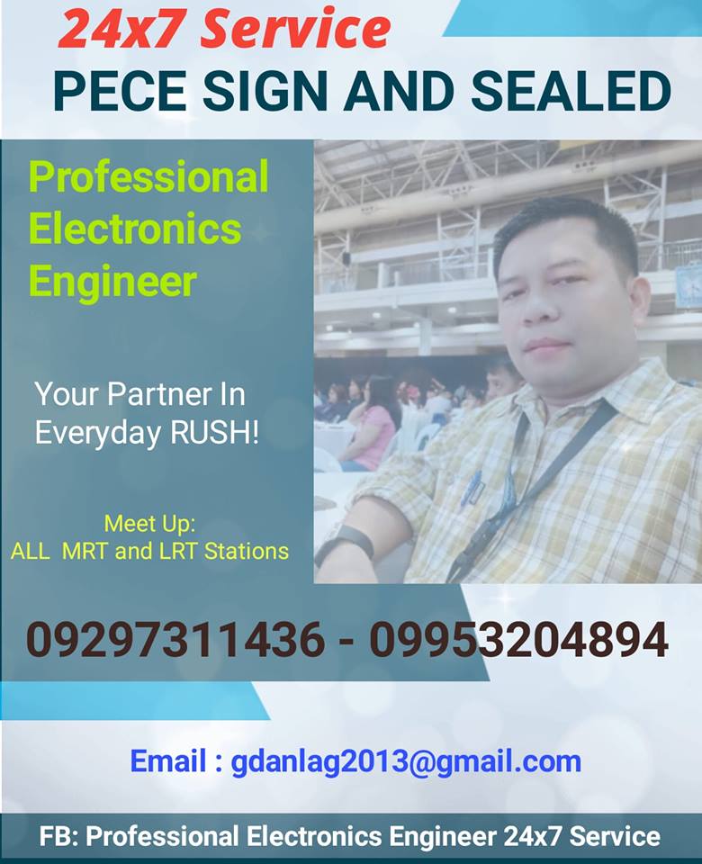 PECE SIGN AND SEAL: PROFESSIONAL ELECTRONICS ENGINEER PECE SIGN AND SEAL: PROFESSIONAL ELECTRONICS ENGINEER
