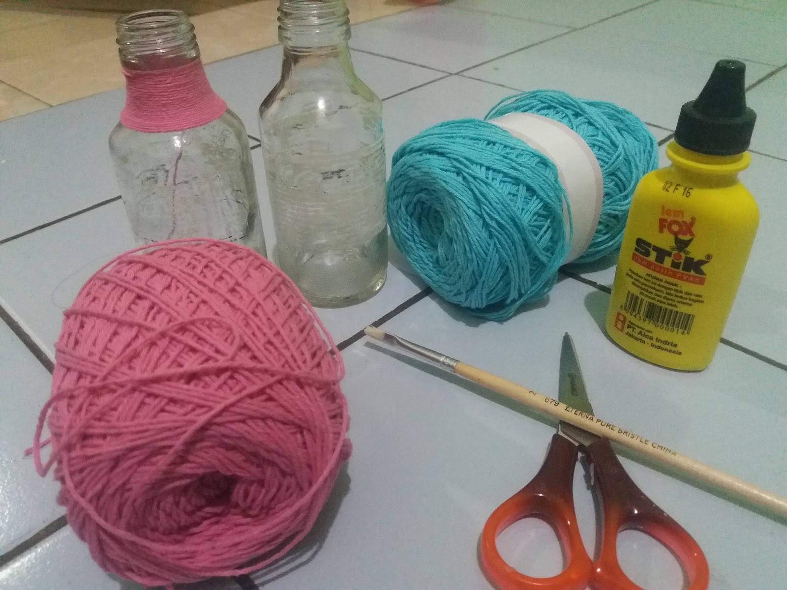 DIY Botol Bekas | Ryu Rizie