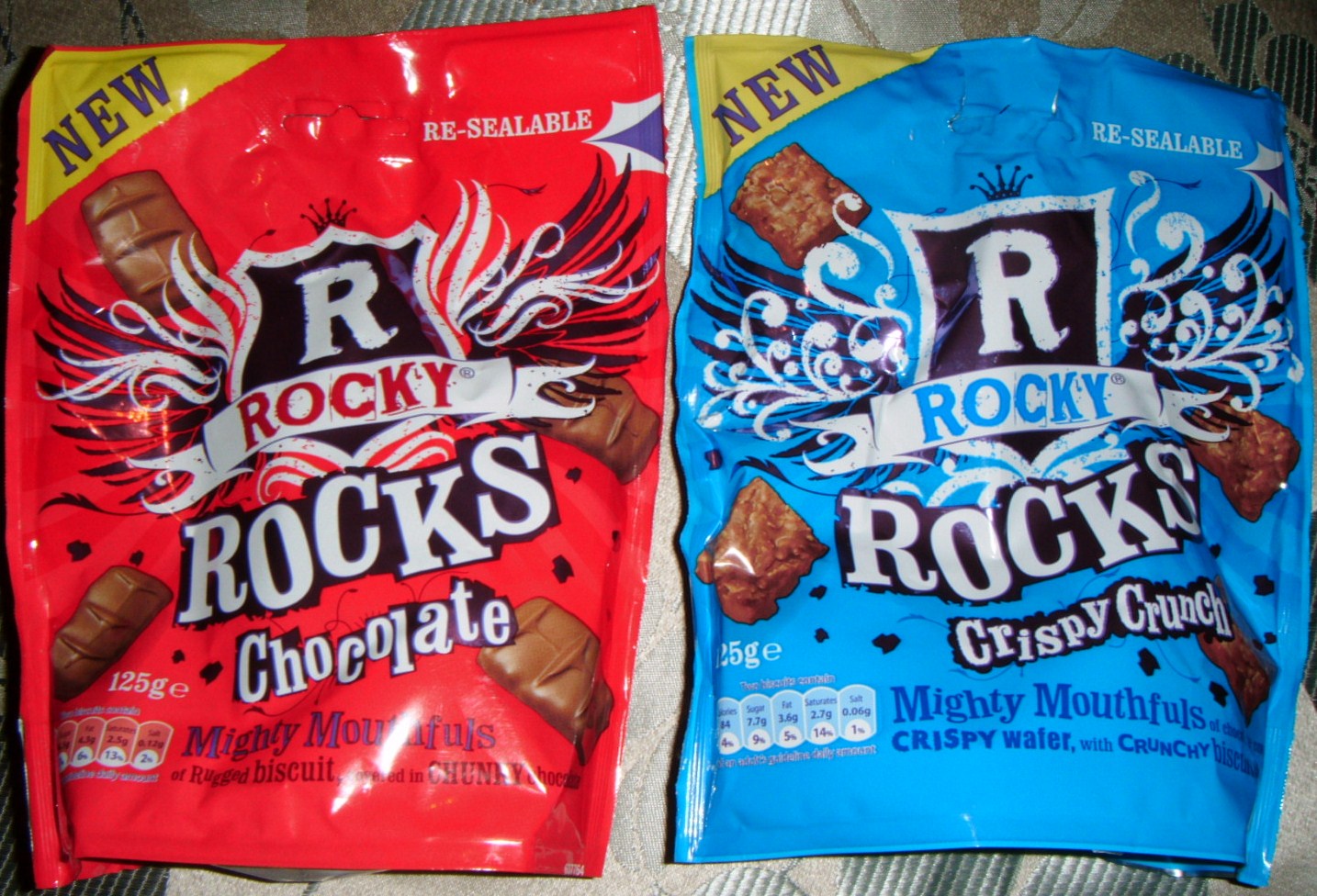 FOODSTUFF FINDS: Rocky Rocks: Crispy Crunch / Chocolate (Tesco) [By ...