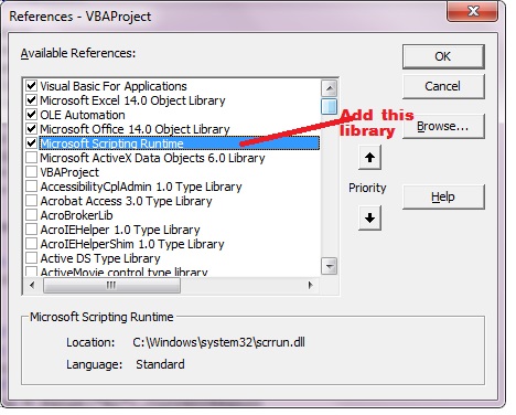 Excel VBA Sample Code