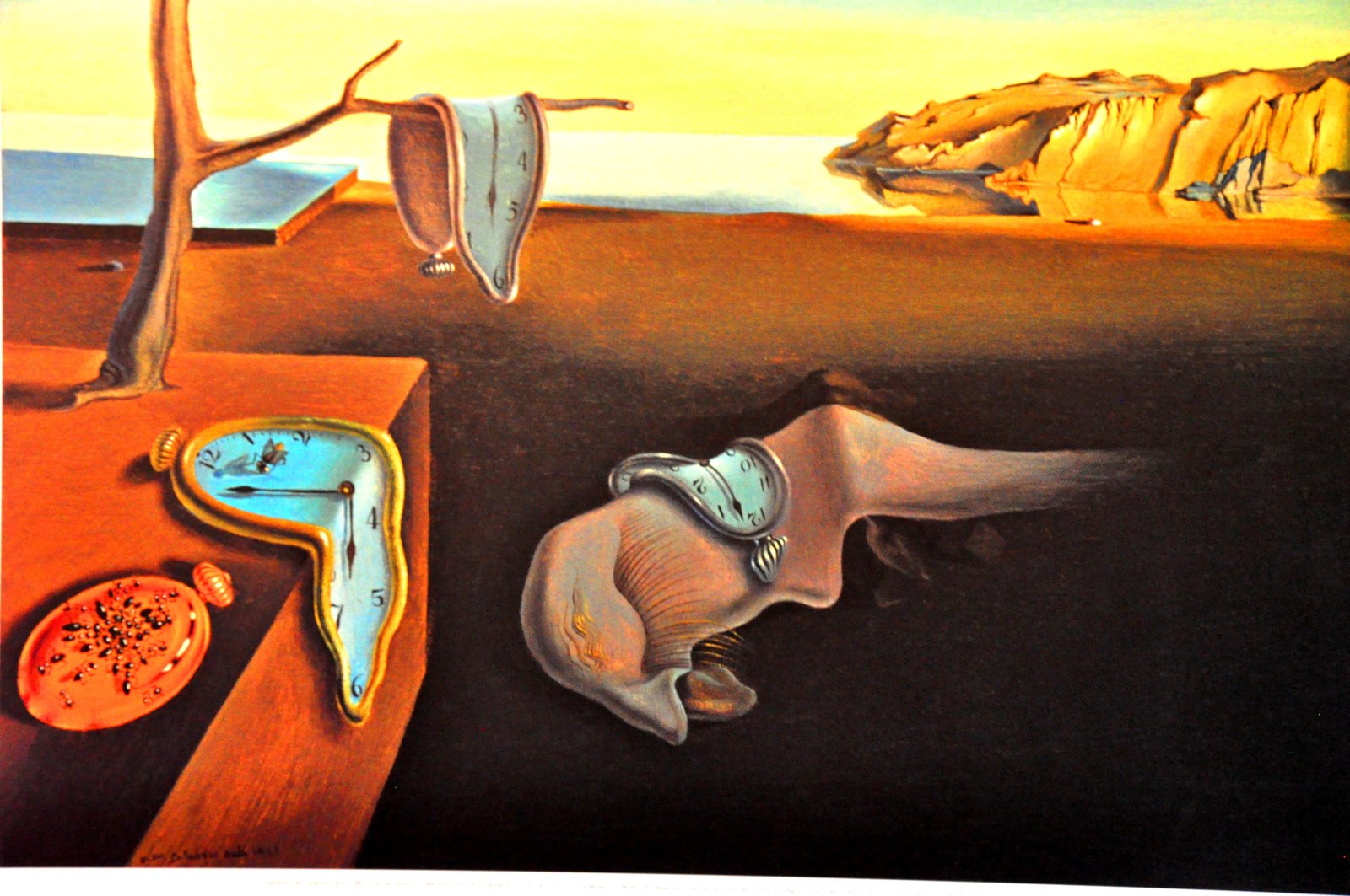 Salvador Dali The Persistence Of Memory Meaning Aposhots