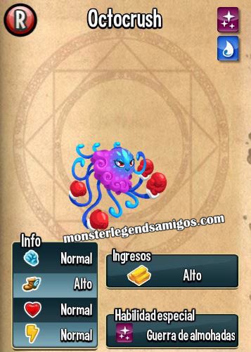 Octocrush | Monster Legends Amigos