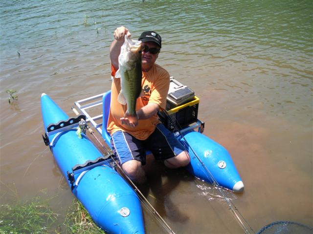 The African Angler: More kick boat bass