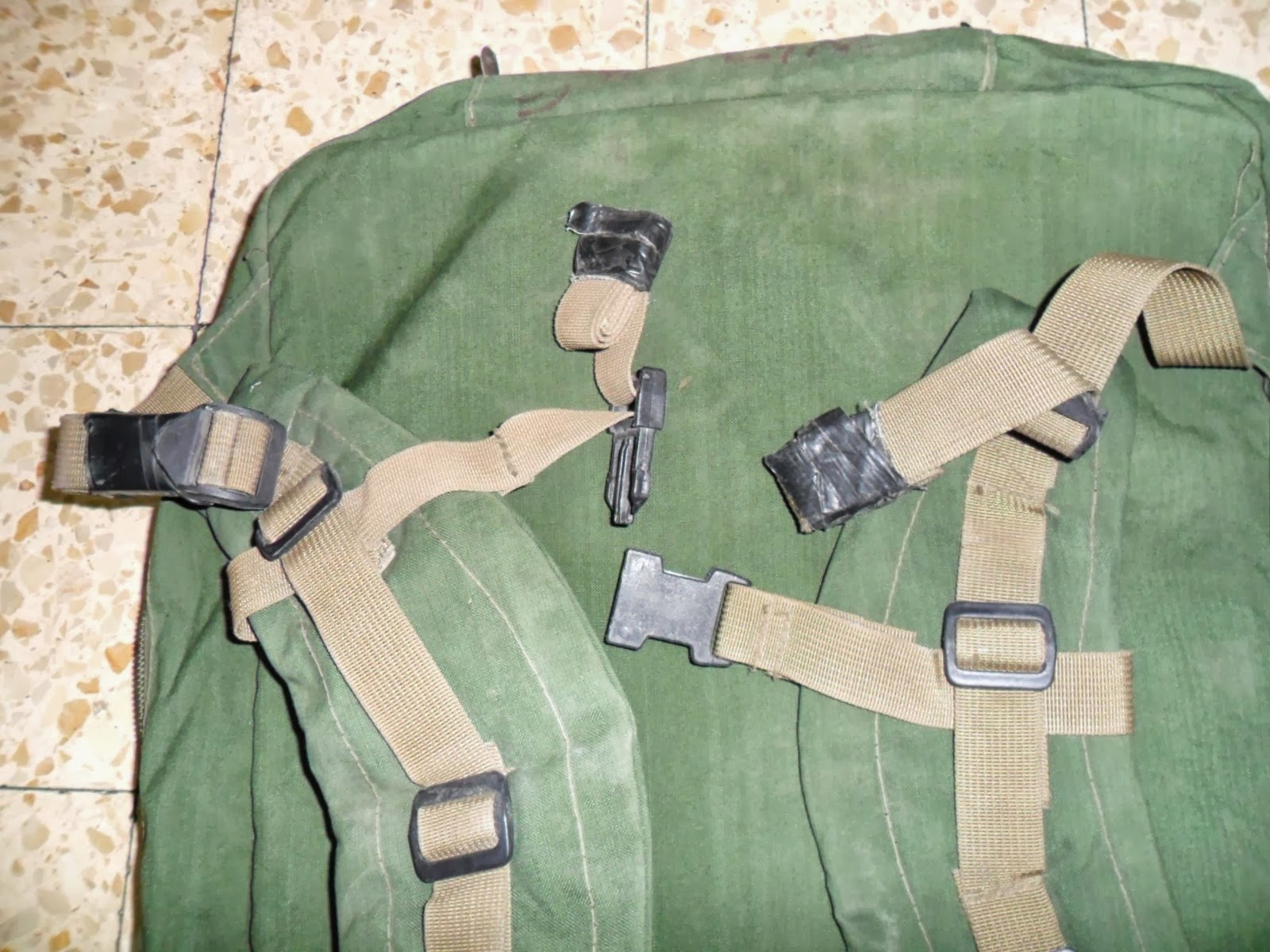 Webbingbabel: Israel Defense Forces IDF Medic backpack