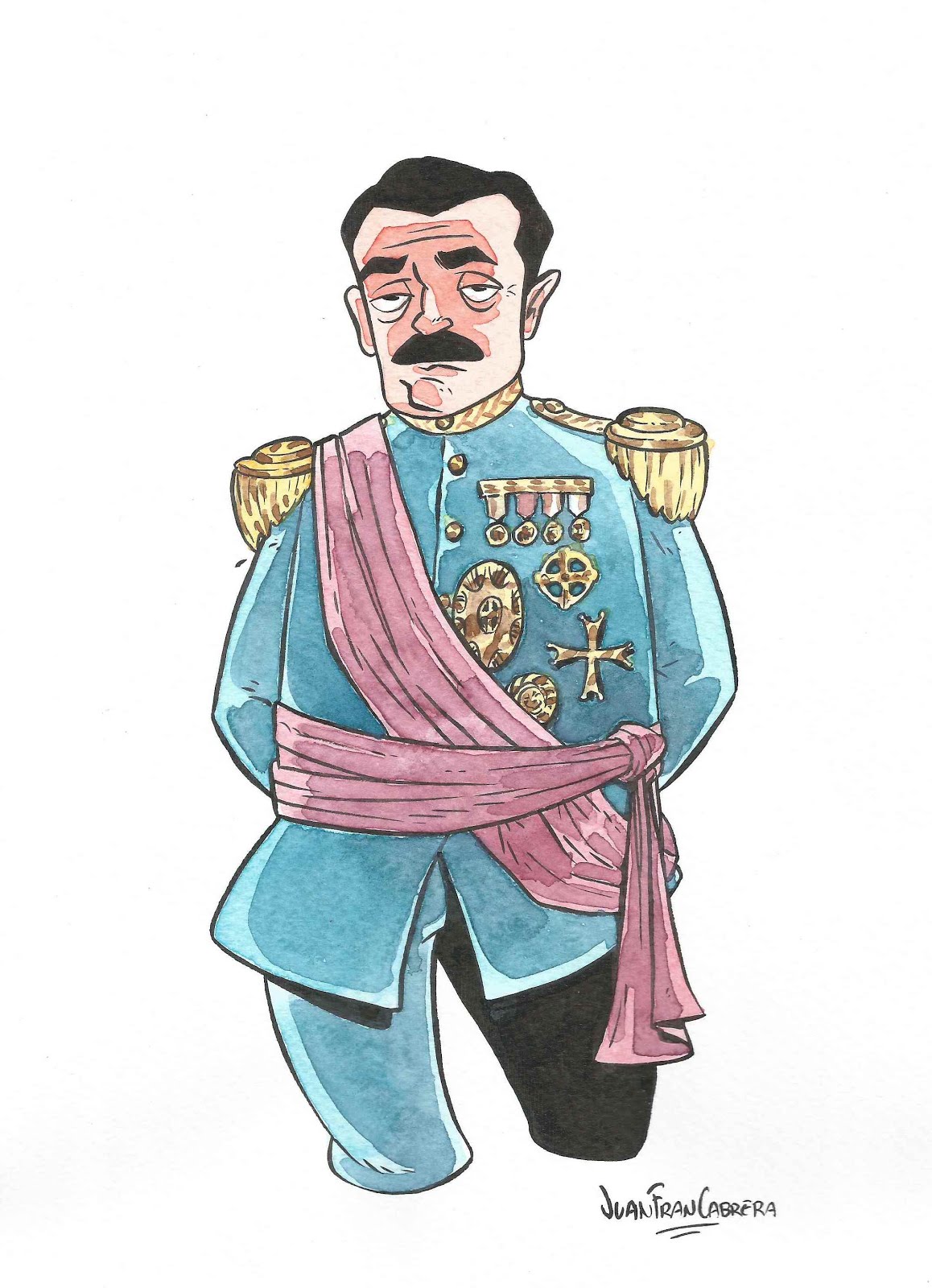 LOS MIL Y UN ORIGINALES: Ilustración de Primo de Rivera, por Juanfran ...