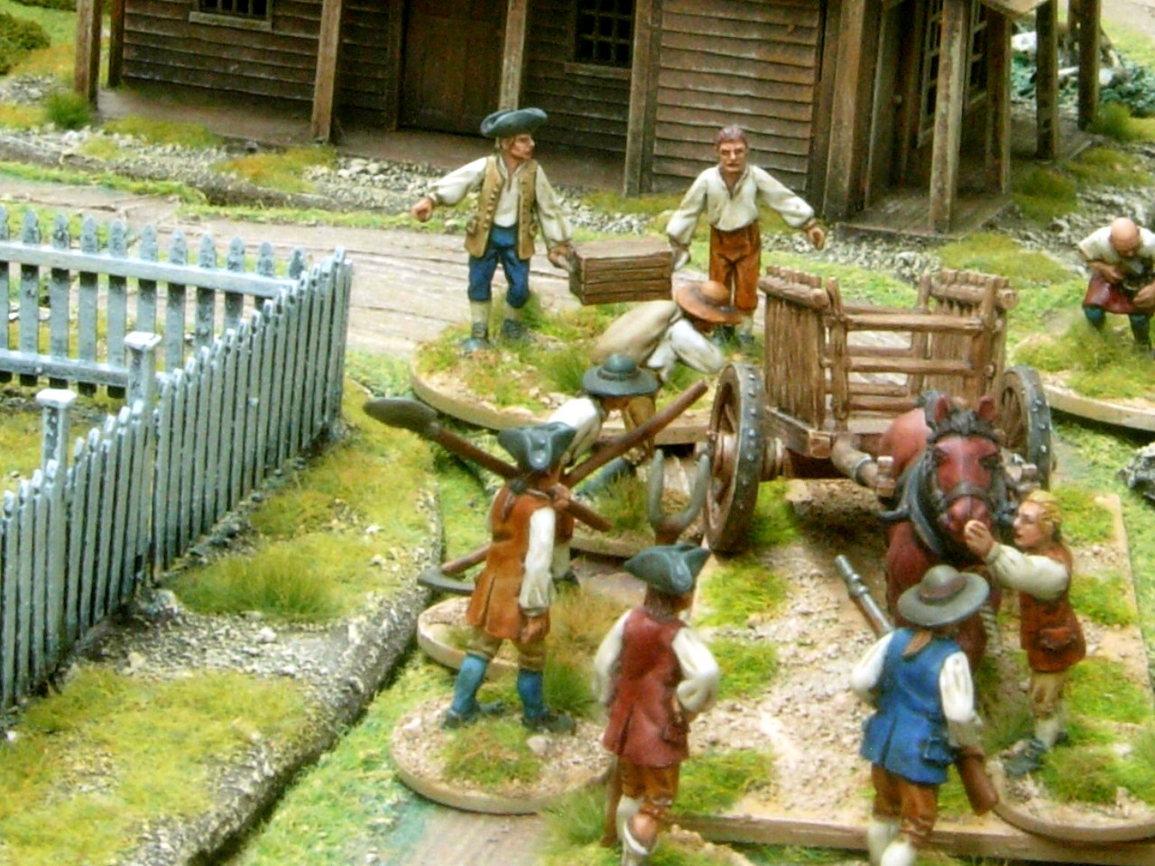 Wargaming with Silver Whistle: AWI Perry Buildings and Minden ...