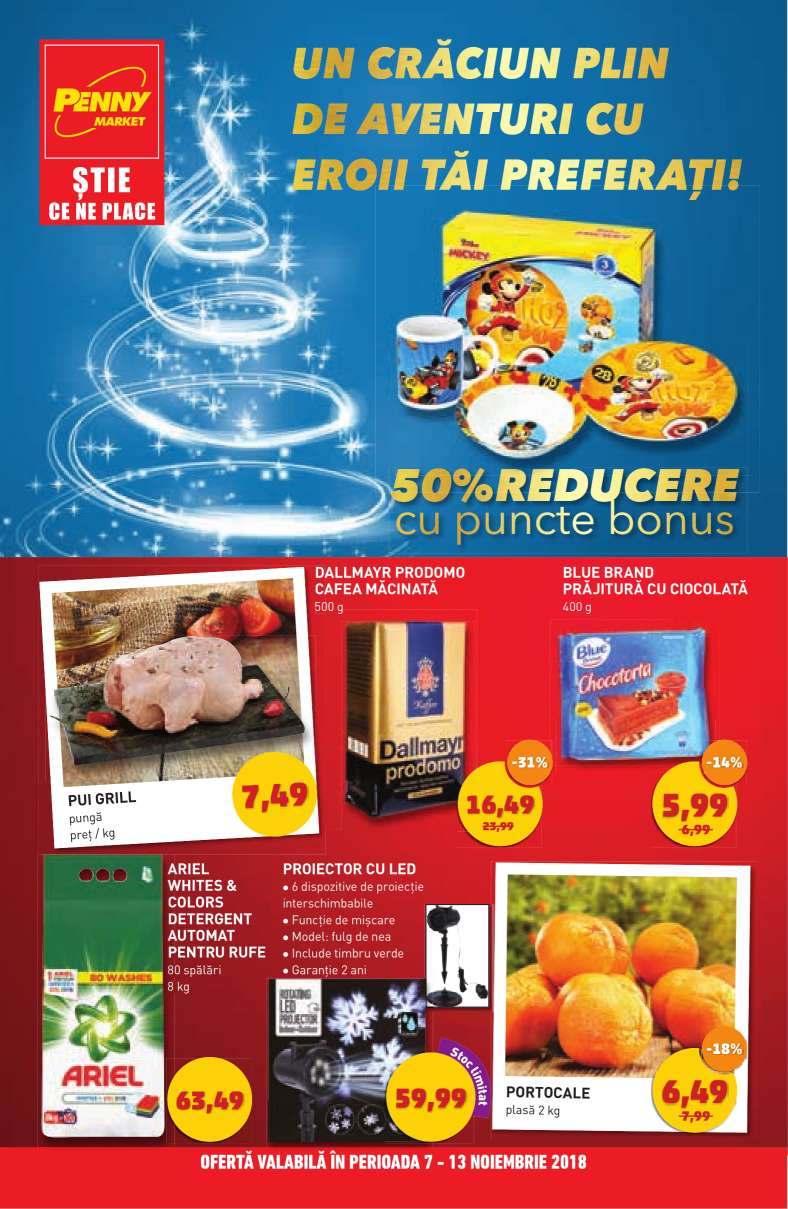 CATALOG PENNY 7 - 13 noiembrie 2018. Brosura cu oferte decoratiuni de ...