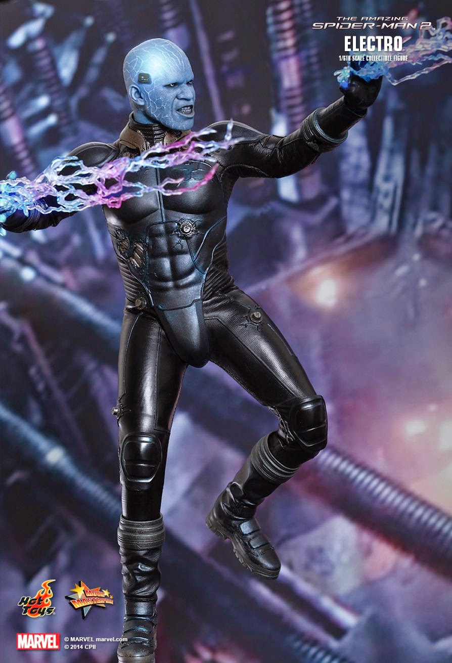 toyhaven: Preview Hot Toys 1/6 scale Jamie Foxx Electro Collectible ...