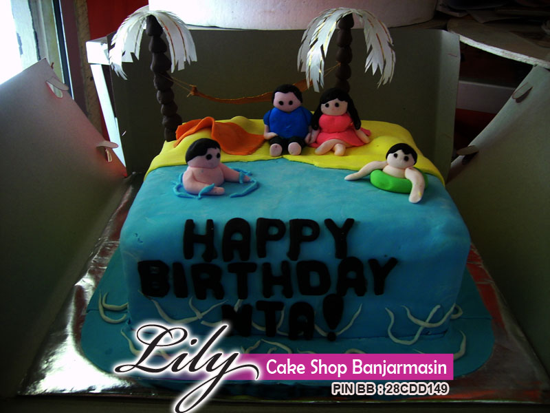 Lily Cake Shop Banjarmasin: KUE ULTAH TEMA SEPASANG KEKASIH