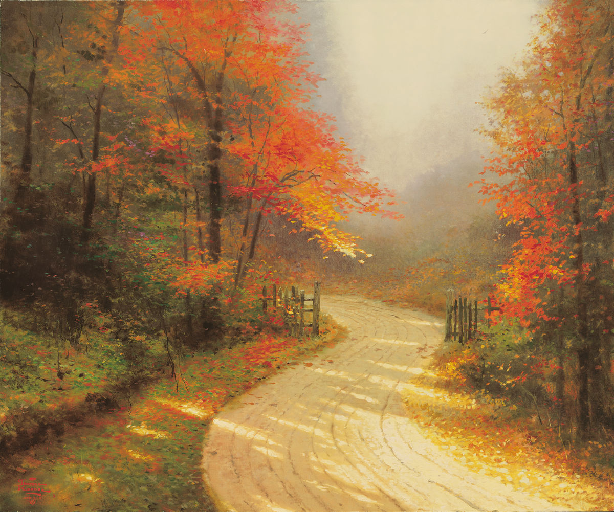 Thomas Kinkade (1958-2012) | The Painter of Light | Tutt'Art@ | Pittura ...