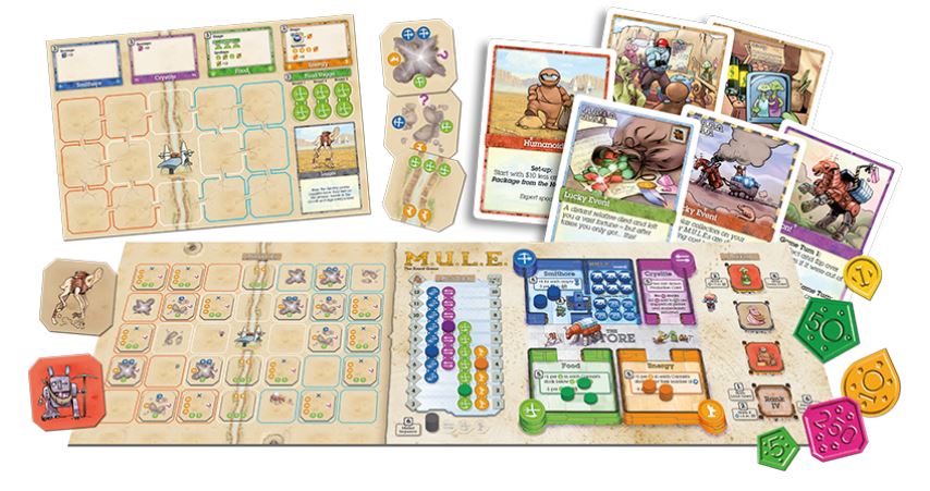 A Mike Meeple Review - M.U.L.E. The Board Game