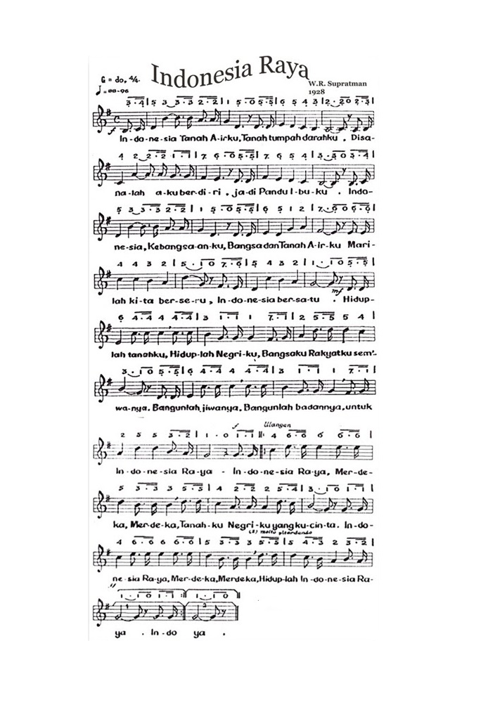 Lirik lagu > W. R. Supratman - Indonesia Raya - Lagu-laguan