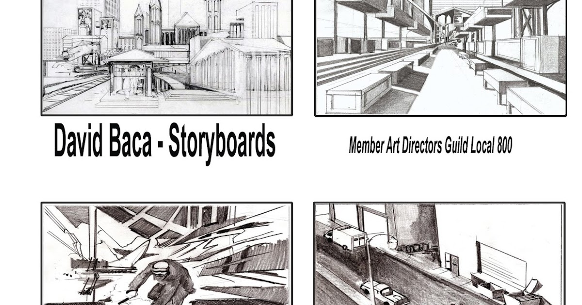David Baca Portfolio: Storyboards