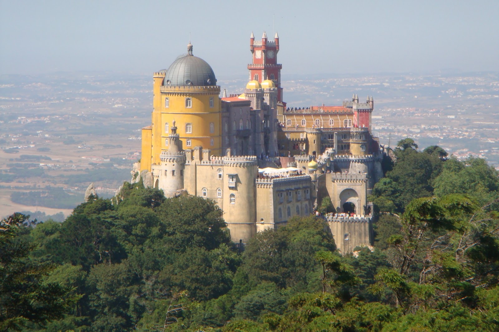 The Pena National Palace (Romanticist palace) Sintra, Portugal. ~ Great ...