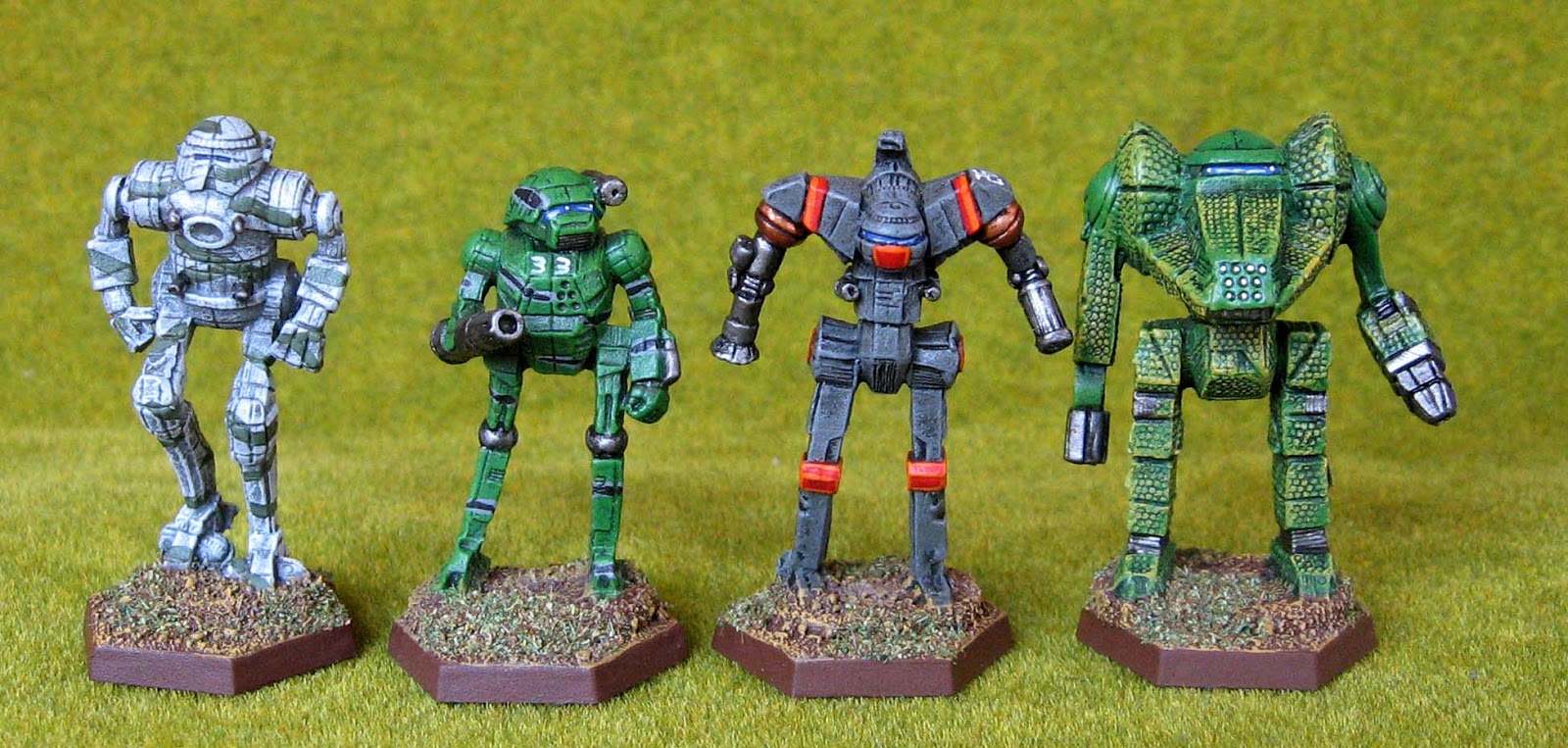 Ginzio Paint Service: More Battletech mechs/Altri mechs di Battletech
