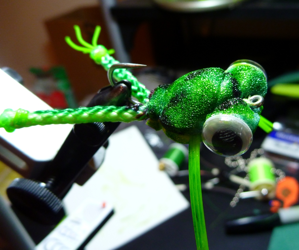 Fish Eat Flies: Hook-up Foam Frog