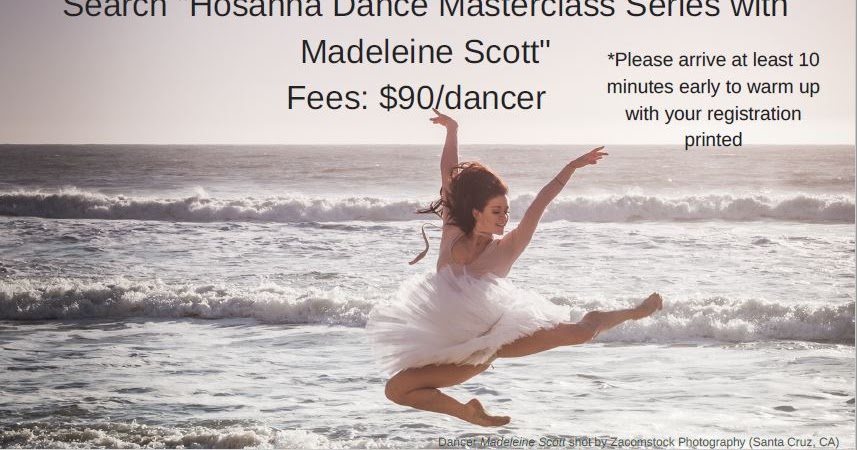 Hosanna Dance Masterclass Series with Madeleine Scott