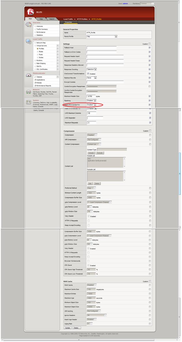Client IP Filtering in Weblogic and Apache through Load Balancer (F5 Big IP LTM)