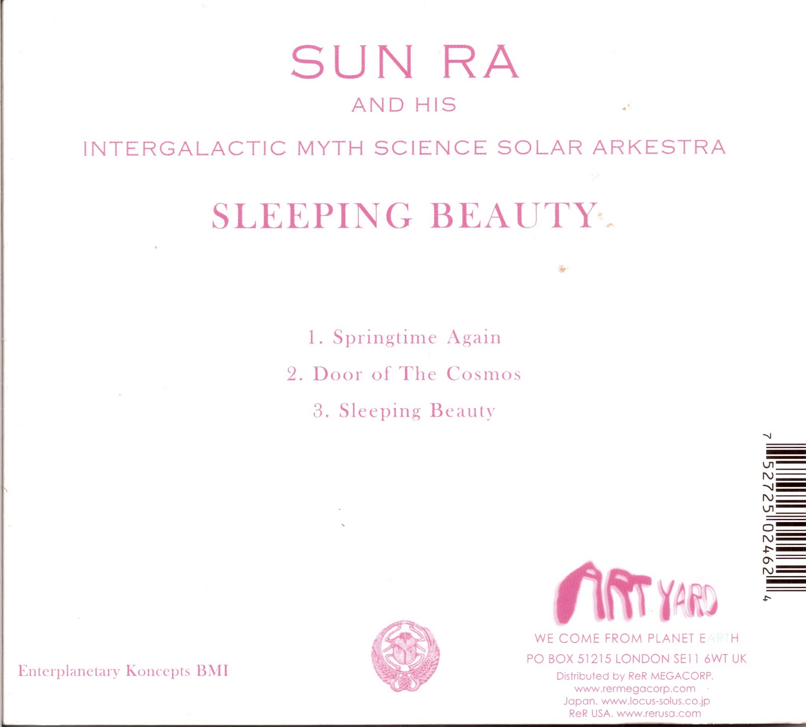 BlogRoddus: Sun Ra - Sleeping Beauty (USA 1979)