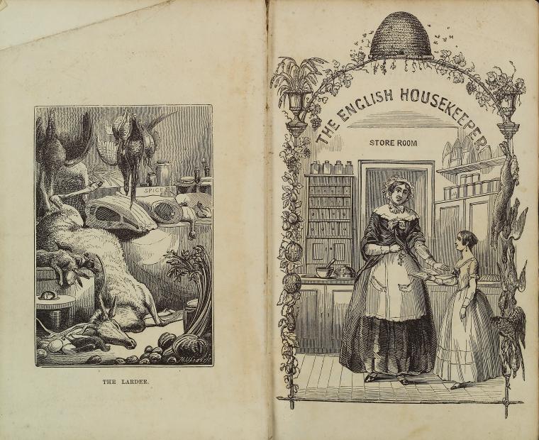 Researching Food History : English store-room