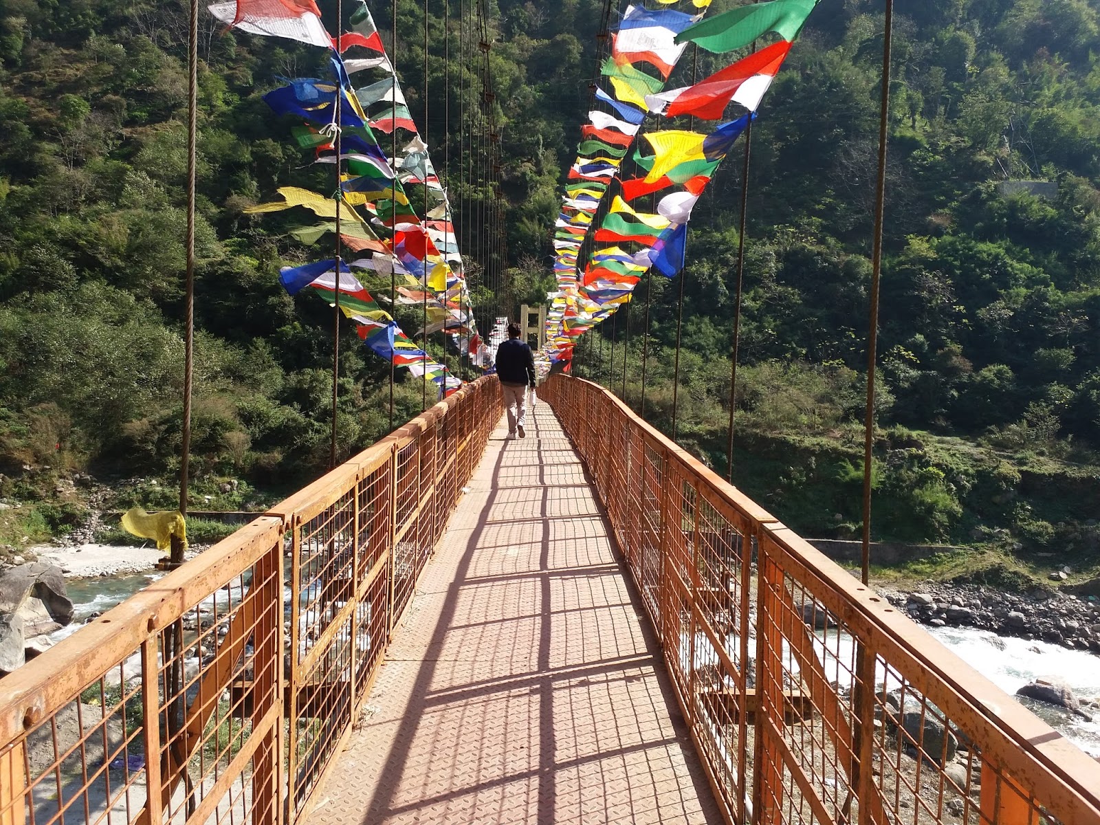 Hanging Tista Bridge