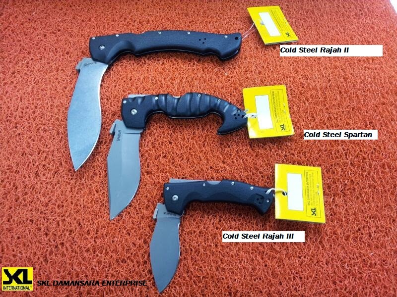 SKL DIY Uptown: A Review on Cold Steel Spartan Vs Cold Steel Rajah3 III ...