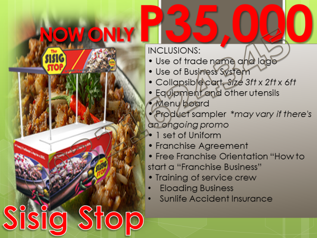 Pinoy Pao Express (formerly Filtrepreneur Franchise, Inc.): The Sisig ...