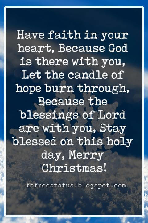 Merry Christmas Blessings