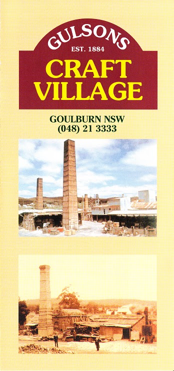 The Rameking: Gulson's Brickworks of Goulburn