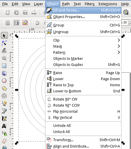 Wholly Unbalanced Parentheses: Concentric Circles