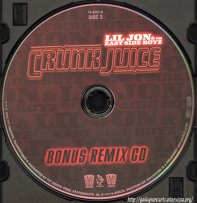 Lil Jon & The East Side Boyz – "Crunk Juice" CD EAN 016581670198 ...