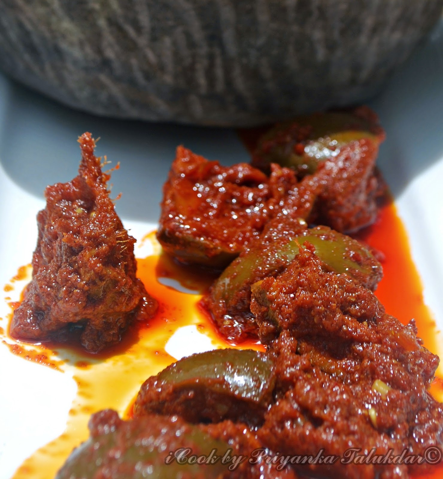 iCook: Andhra Style Mango Pickle